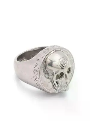 Philipp Plein 3d Skull Ring - Silver
