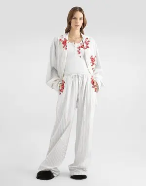 Dolce & Gabbana Striped Poplin Shirt - Multicolor
