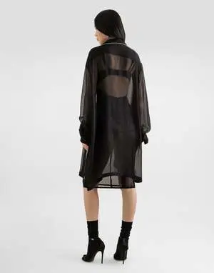 Dolce & Gabbana Light Stretch Tulle Dress