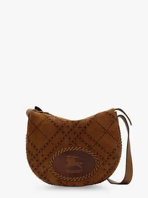 Burberry Tavistock Suede Shoulder Bag