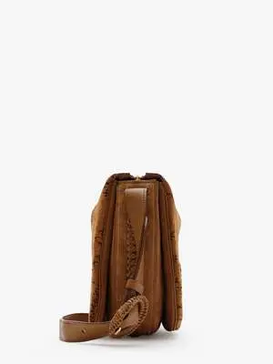 Burberry Tavistock Suede Shoulder Bag