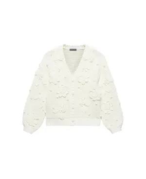 Mint Velvet Applique Flower Cardigan