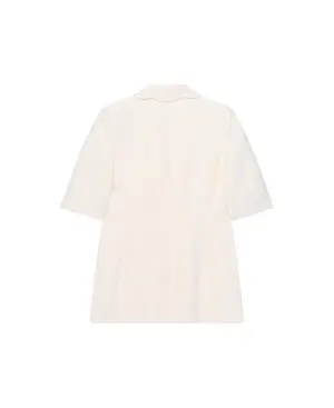 Mint Velvet Scallop Front Short Sleeve Blazer