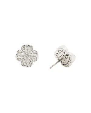 Kate Spade New York Spade Flower Pave Stud Earrings