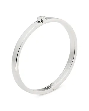 Kate Spade New York Everyday Spade Thin Bangle Bracelet - Silver