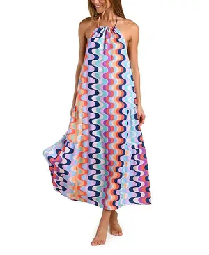 SUNSHINE 79 Untamed Tropics Maxi Dress Cover Up - Multi
