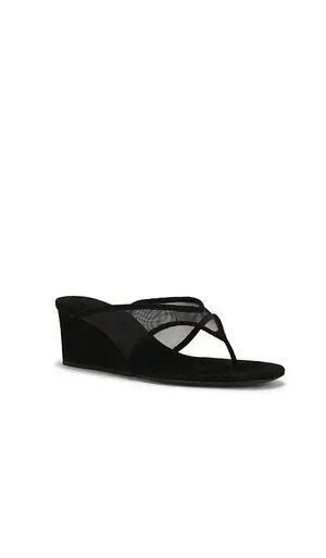 LUCASHEVA Audokia Mesh Wedge Sandal