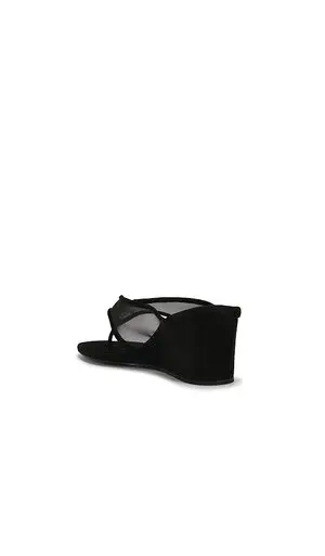 LUCASHEVA Audokia Mesh Wedge Sandal