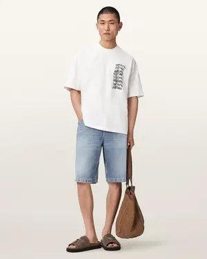 Allsaints Denim Shorts For Men
