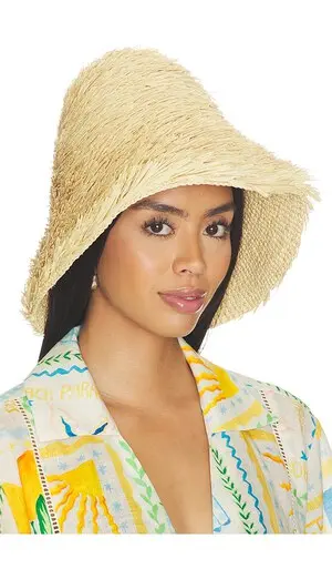Janessa Leoné Gabi Bucket Hat - Natural