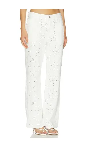 Citizens Of Humanity Lindz Easy Straight Jeans - Blanc