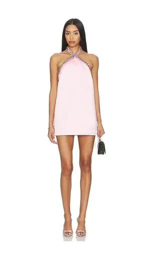 Retrofete Sabry Embellished Mini Dress