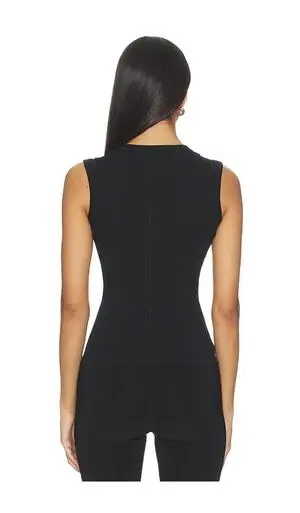 Eterne Fitted Muscle Tank - Black