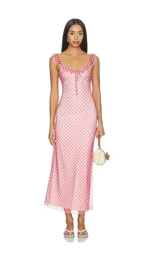 MORE TO COME Brylie Maxi Dress With Ruffle Trim