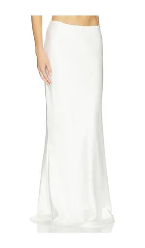 BANANHOT Nona Satin Maxi Skirt
