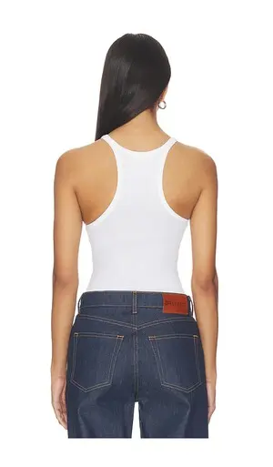 GRLFRND Ribbed Racer Tank