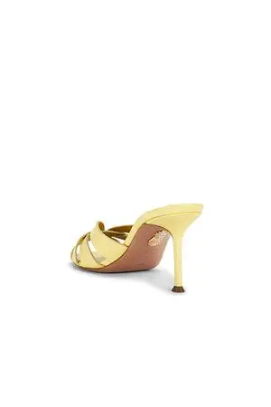 AQUAZZURA Copacabana 75 Mule Sandal - Daisy