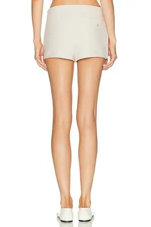COURREGES Oblique Polywool Mini Skort