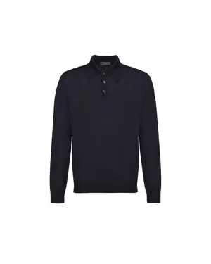 Prada Worsted Wool Polo Shirt