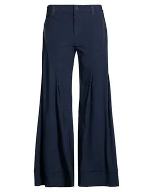 High Nylon Elastane Wide-leg Pants