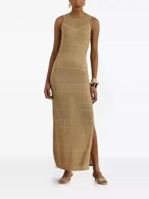 Ralph Lauren Knitted Maxi Dress - Neutrals