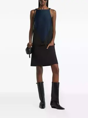 COURREGES Buckle-detail Mini Dress
