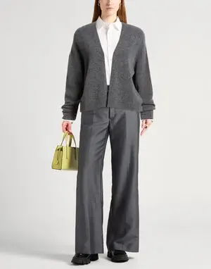 Malìparmi Wool Blend Bouclé Cardigan