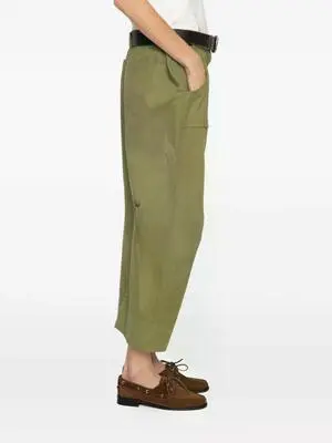 Sea Pleated-knee Cargo Pants
