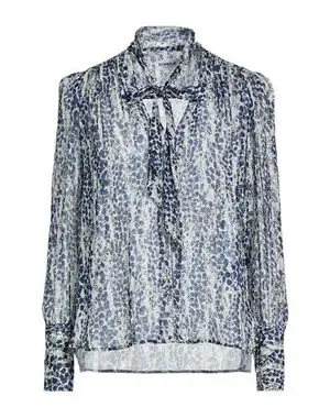 DONDUP Viscose Blouse With Bow Detail
