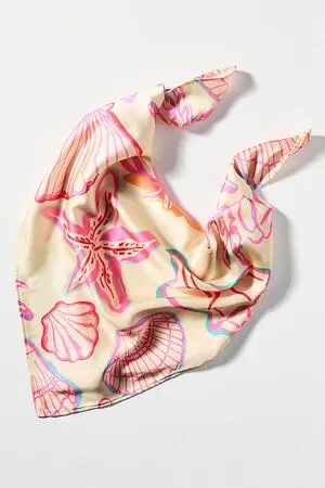 MAAJI Sea Hair Scarf - Pink Pattern