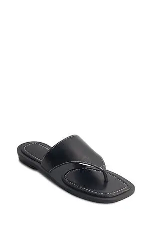 Bernardo Agora- Flip-flop Slides - Black