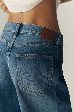 Ag Hattie Cotton Denim Shorts