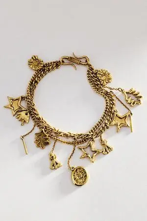 ALEMAIS Alemas Jem Charm Bracelet - Gold