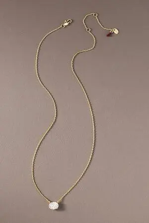 Shashi Oval East-west Necklace