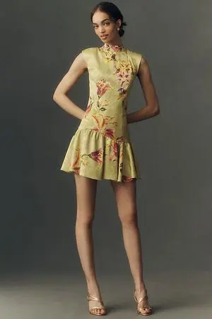 mare mare drop-waist fit & flare mini dress Shop Christopher Lena White 100% Cotton Shirt main image 1