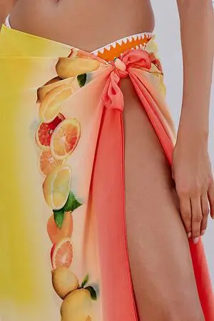 LESLIE AMON Agrume Sarong