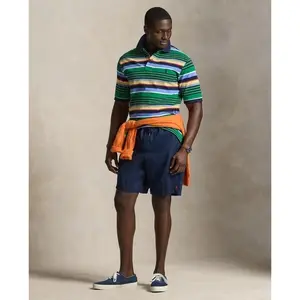 Ralph Lauren Striped Mesh Polo Shirt