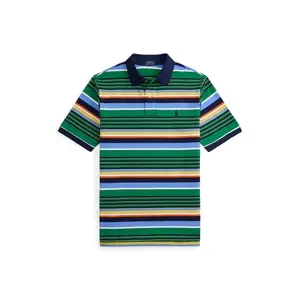 Ralph Lauren Striped Mesh Polo Shirt