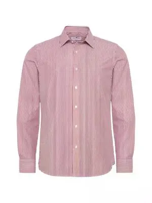 LOJA DAS MEIAS Italiano Striped Shirt - Red