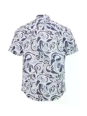 LOJA DAS MEIAS Abstract-print Short-sleeve Shirt