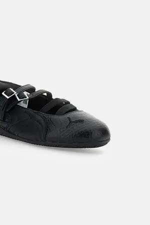 PUMA Speedcat Ballet Croc Ballerina Sneakers - Black