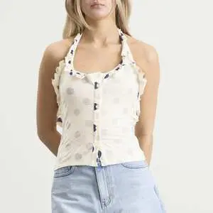 DAMSON MADDER Zazie Jersey Halter Top