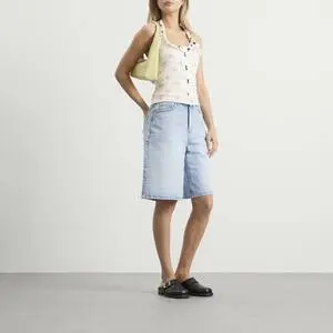 DAMSON MADDER Zazie Jersey Halter Top