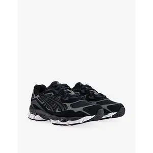 Asics Gel-nyc Suede And Mesh Trainers - Graphite Grey Graphi