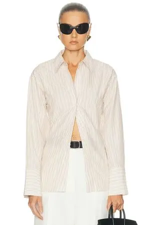 Eaves Cuffed Shirts For Women