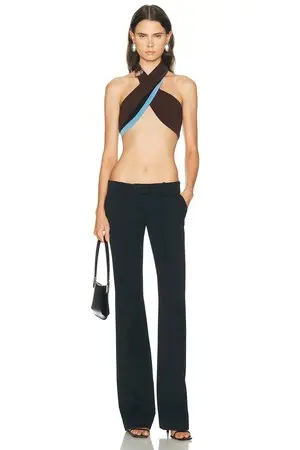 Coperni Halterneck Wrap Top