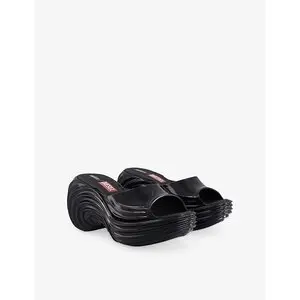Melissa X Diesel Pvc Platform Sandals - Black