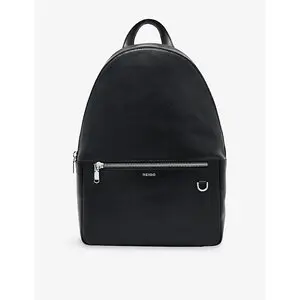 REISS Carson Leather Backpack