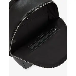 REISS Carson Leather Backpack