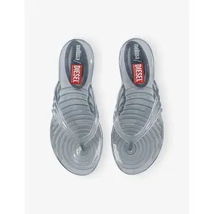 Melissa X Diesel Quantum Jelly Thong Sandals - Transparent